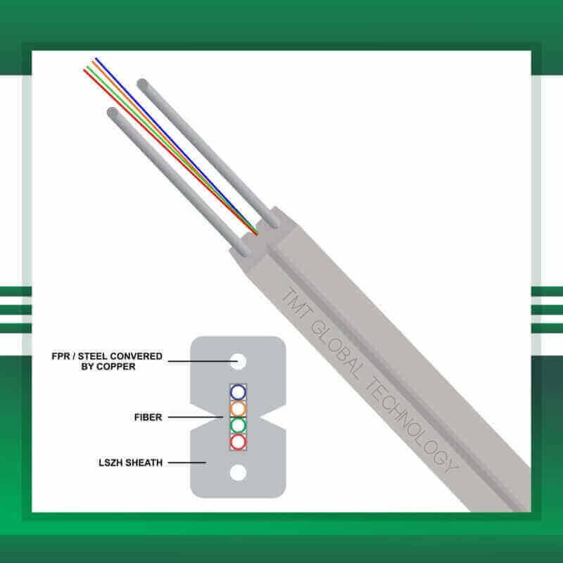 best fiber optic cable ftth 4 Core Single Mode -tmt saudi