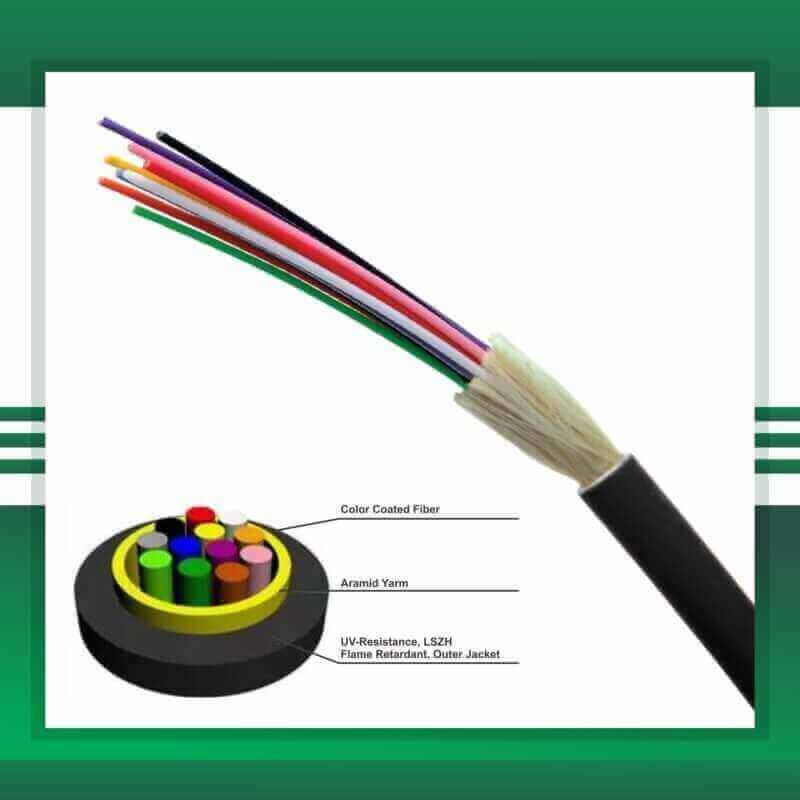 best om3 8 core Fiber Optic cable multimode indoor outdoor