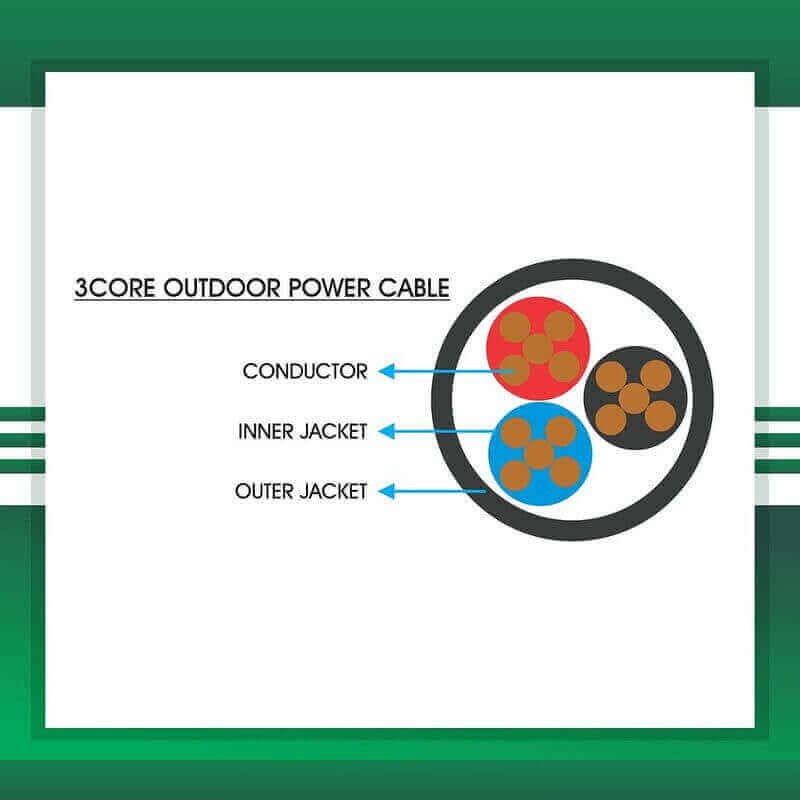 best 3 core cables Power Outdoor 305m tmt saudi